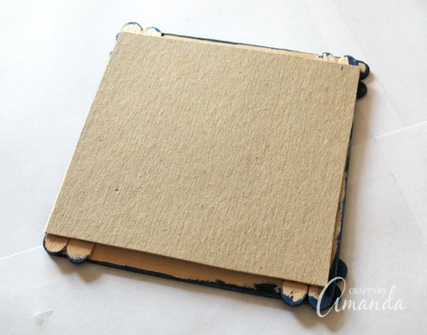 Craft Stick Photo Frame: perfect for Father's Day, Mother's Day..