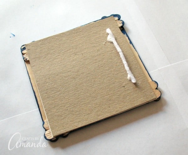 Craft Stick Photo Frame: perfect for Father's Day, Mother's Day..