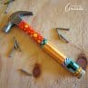 Painted Hammer: paint and monogram a hammer for your dad