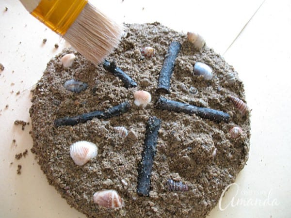 Sand Cast Starfish: fun craft for at the beach or at home