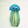 Cardboard Tube Jellyfish: make a jellyfish from a cardboard roll