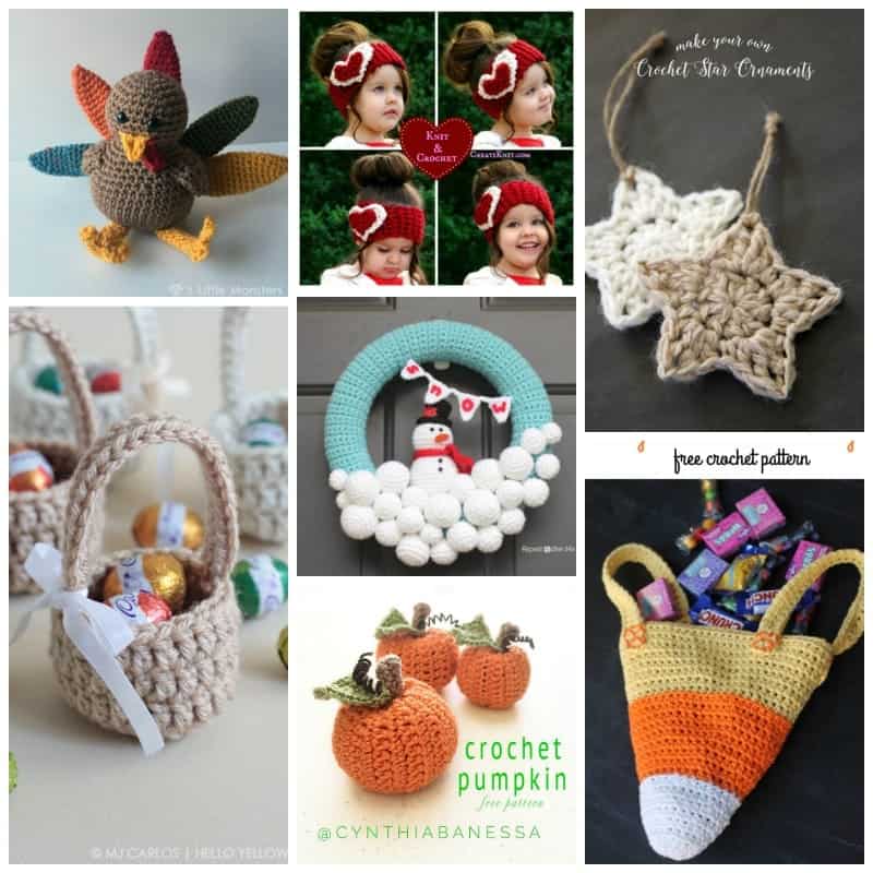 Free Crochet Patterns: Over 40 crochet tutorials and ideas