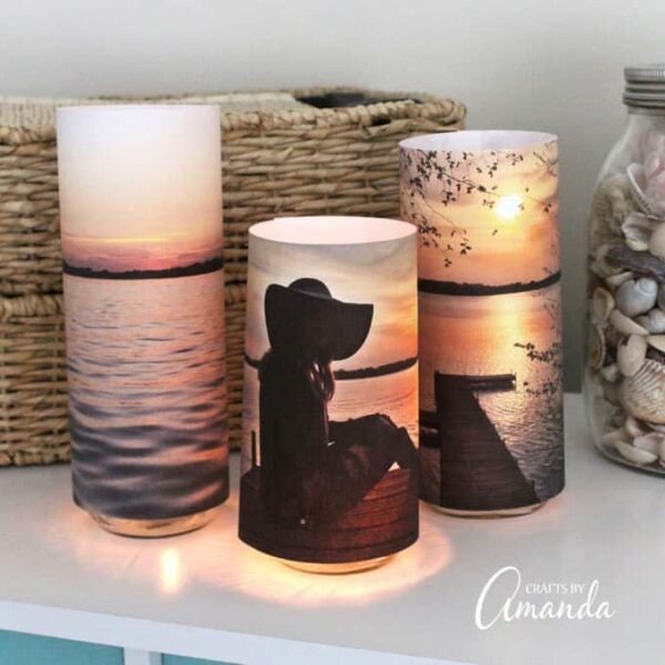 Luminary Crafts: Mason jar, homemade luminaries, candle jars