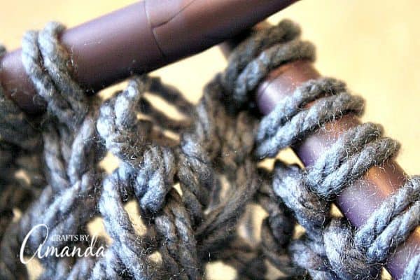 Infinity Scarf Pattern: Faux Cable Infinity Scarf Knit Pattern