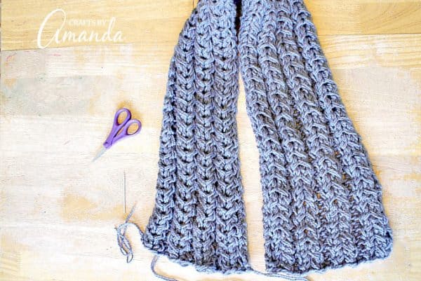Infinity Scarf Pattern: Faux Cable Infinity Scarf Knit Pattern
