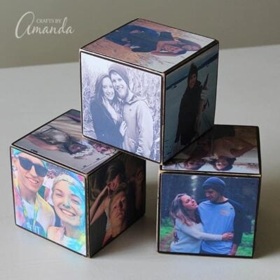Photo Cubes: How to Make a Photo Cube, great as gifts!