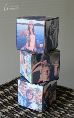 Photo Cubes: How to Make a Photo Cube, great as gifts!