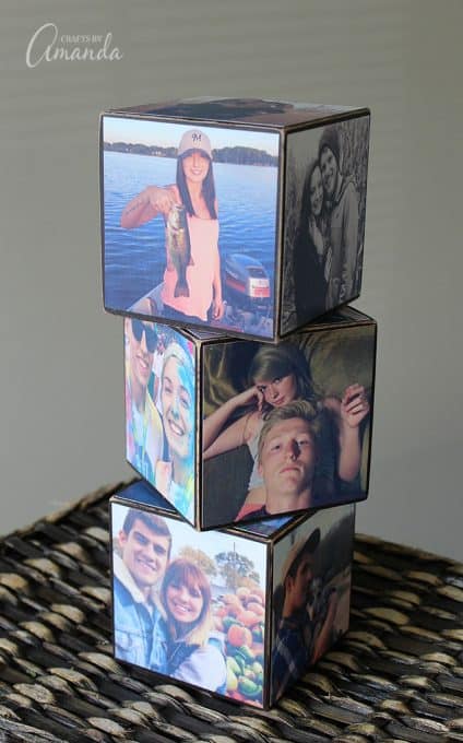 Photo Cubes: How to Make a Photo Cube, great as gifts!