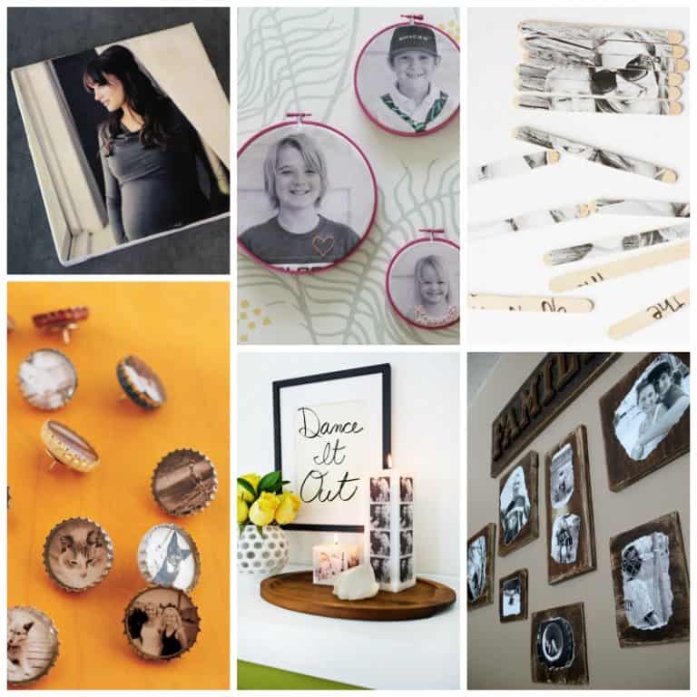 27 DIY Photo Projects: Make as a gift or turn them into a craft night ...