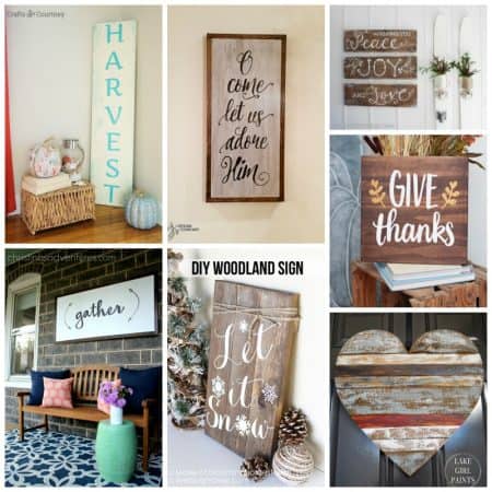 30+ DIY Rustic Sign Projects: a list of rustic beauties to get you ...