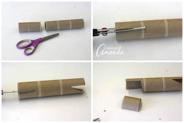 Cardboard Tube Alligator: make this cute alligator from a paper towel roll