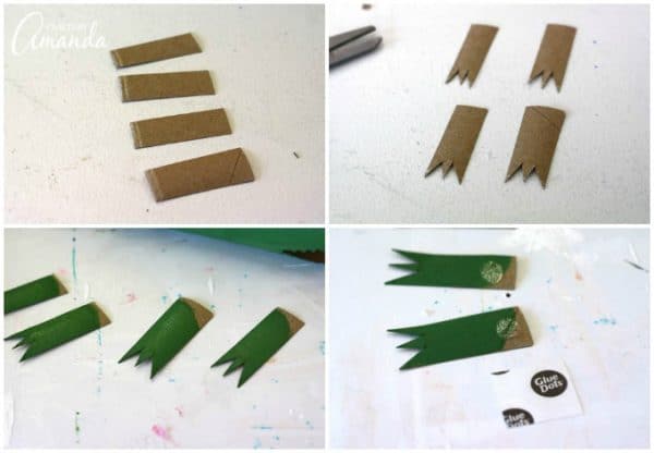 Cardboard Tube Alligator: make this cute alligator from a paper towel roll