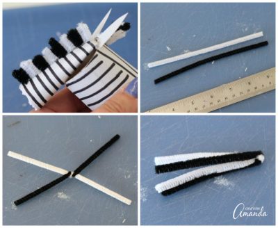 Cardboard Tube Zebra: a great recycled project kids will love!