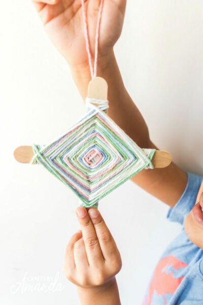 God's Eye Tutorial - Crafts by Amanda - Camp Crafts