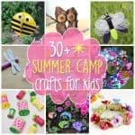 Summer Camp Crafts for Kids: 30+ ideas for a fun camp craft experience!