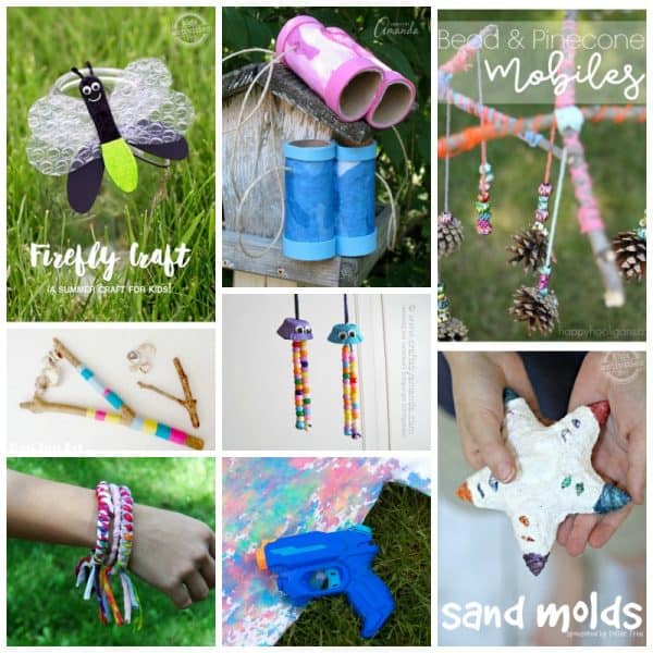 Summer Camp Crafts for Kids: 30+ ideas for a fun camp craft experience!