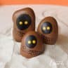 Jawa Rocks: a fun painted rock craft for Star Wars fans