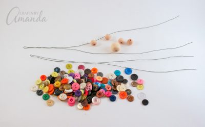 Button Doll: how to make an easy button doll for adults or kids