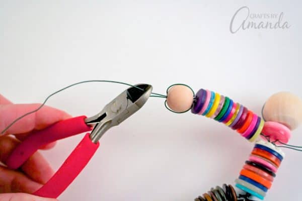 Button Doll: how to make an easy button doll for adults or kids