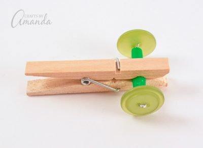 Clothespin Car: an easy to make boredom buster craft for a rainy day!