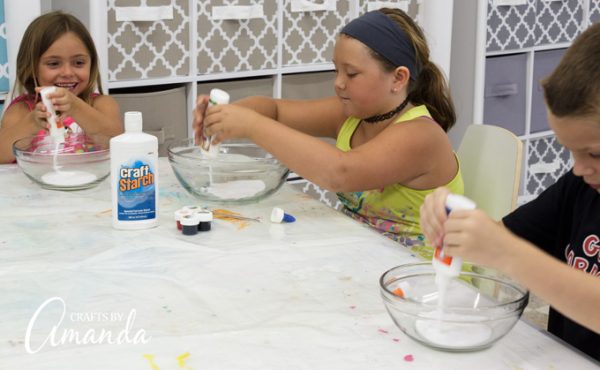 How to Make Homemade Floam: DIY slime with foam balls