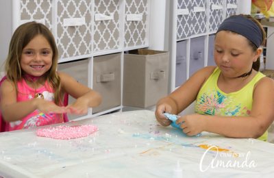 How to Make Homemade Floam: DIY slime with foam balls