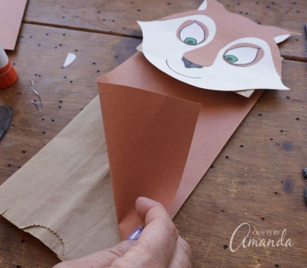 Paper Bag Squirrel Puppets: Surly and Andie from Nut Job 2