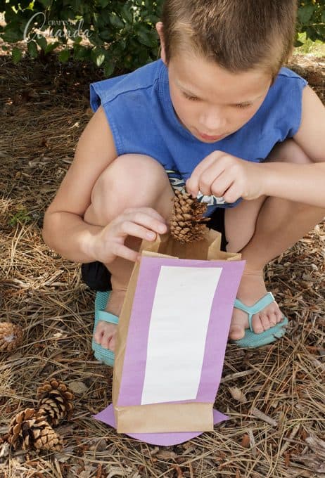 Paper Bag Squirrel Puppets: Surly and Andie from Nut Job 2