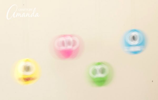 Twirling Paper Monsters: fun decoration for Halloween or a monster party!