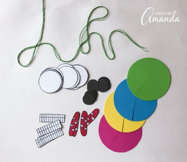 Twirling Paper Monsters: fun decoration for Halloween or a monster party!