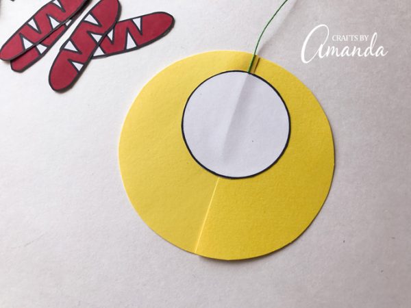 Twirling Paper Monsters: fun decoration for Halloween or a monster party!