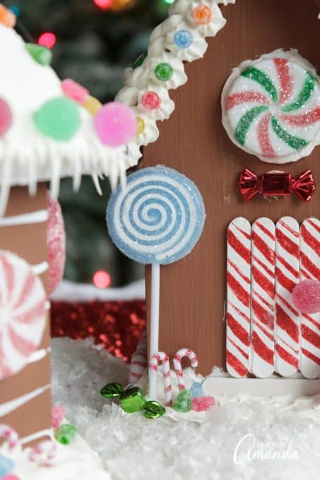 Birdhouse Gingerbread House - Crafts by Amanda - Christmas Crafts