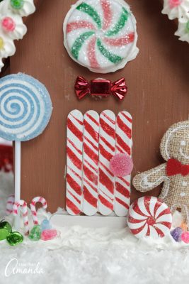 Birdhouse Gingerbread House - Crafts by Amanda - Christmas Crafts