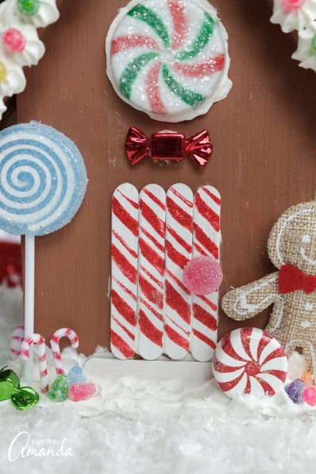 Birdhouse Gingerbread House - Crafts by Amanda - Christmas Crafts