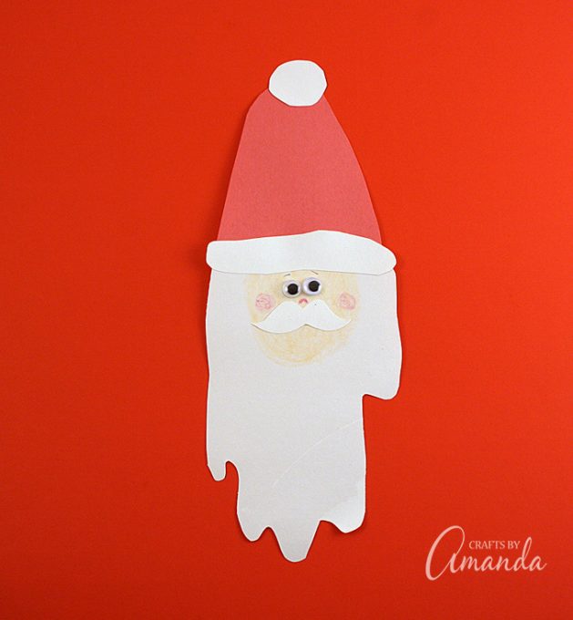 Christmas Handprint Crafts - Crafts by Amanda - Christmas Crafts
