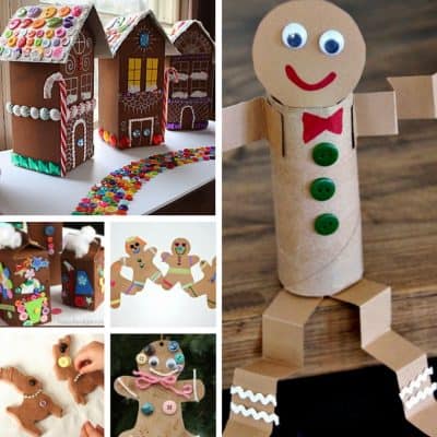Gingerbread Crafts: from unique edibles to crafts kids can make!