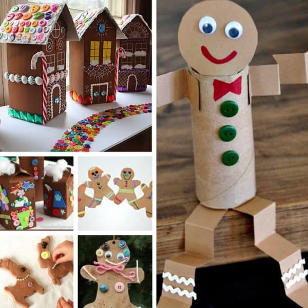 Gingerbread Crafts: from unique edibles to crafts kids can make!