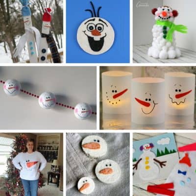 Winter Crafts: a collection of 30+ winter crafts for all ages!