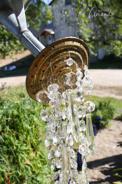 Watering Can that Pours Crystals: an absolutely beautiful garden display!