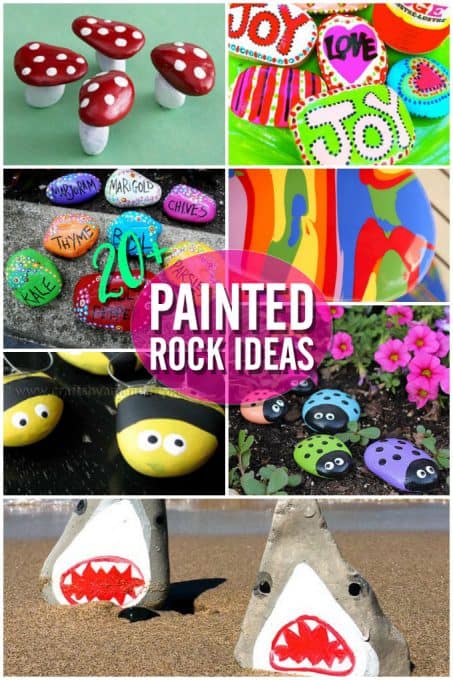 Many Ideas for Painted Rocks: bonus - tips and tricks for painting on rocks