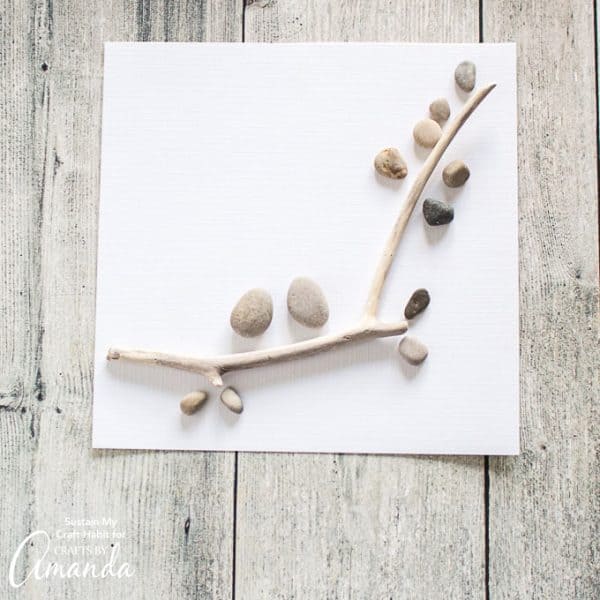 DIY Pebble Art - Crafts by Amanda - Home Decor Projects