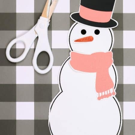 Build a Snowman Printable and Tutorial - Crafts by Amanda