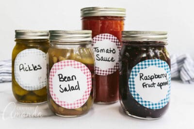 Labels for Jars - free printable mason jar labels - Crafts by Amanda