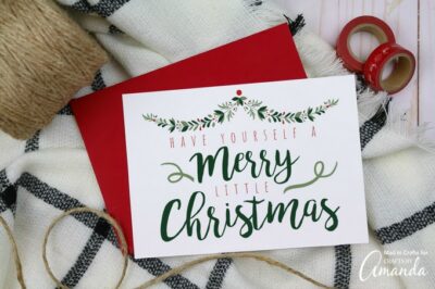 Rustic Christmas Printables - Crafts by Amanda