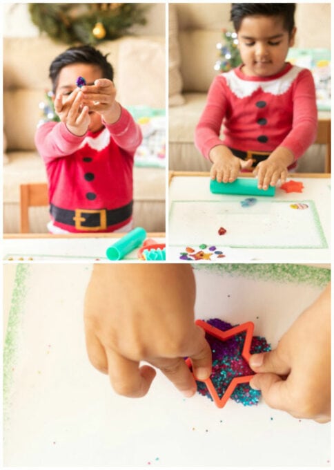 Glitter Star Ornaments Tutorial - Crafts by Amanda