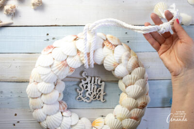 Seashell Wreath - Crafts by Amanda