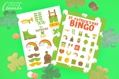 Printable St. Patrick's Day Bingo - Crafts by Amanda