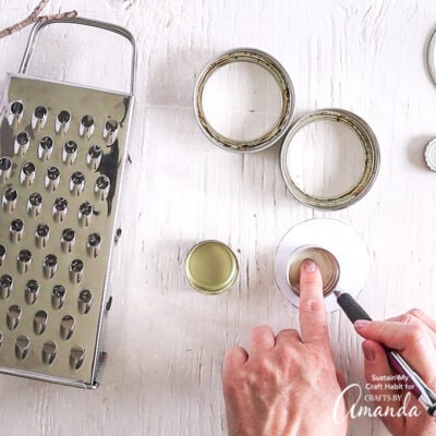 Cheese Grater Owl - Crafts by Amanda - Garden Crafts