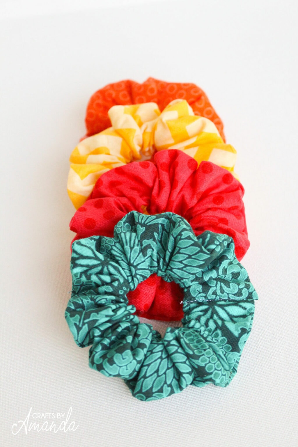 How to Make a Scrunchie - Crafts by Amanda - Wearable Crafts for Kids