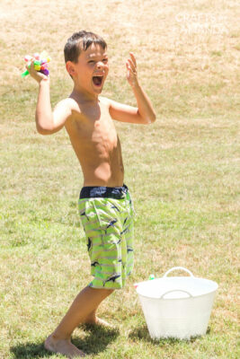 Sponge Bombs & Sponge Toss Water Game - Crafts by Amanda - Summer